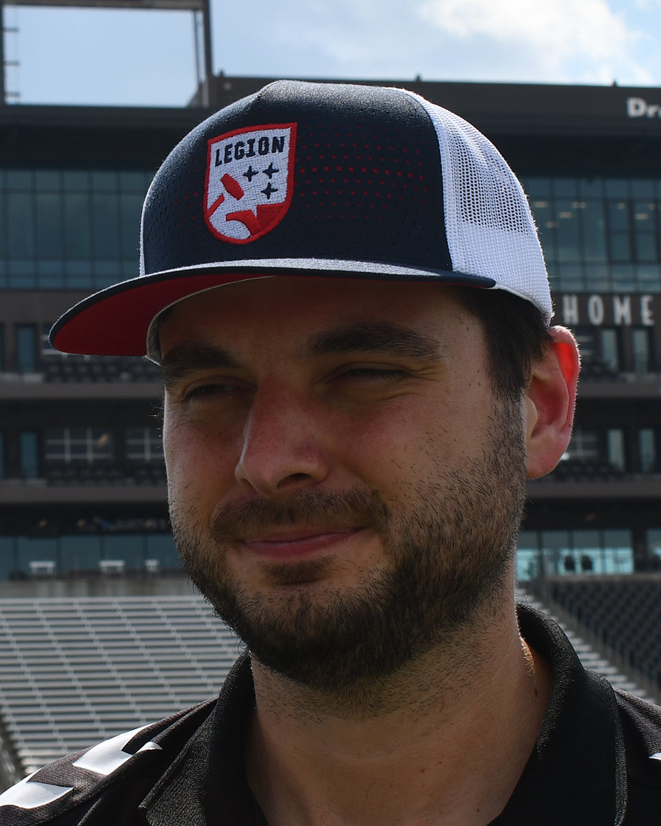Legion FC Laser Cut Hat (Red, White, Blue) – Birmingham Legion FC