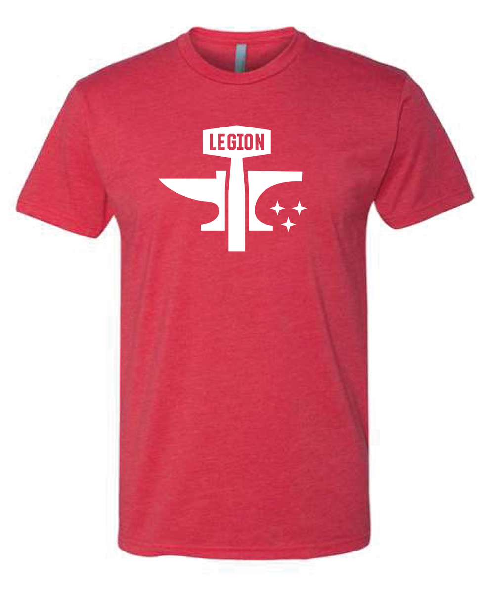 Legion FC Anvil Tee (Red) – Birmingham Legion FC